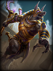 Smite Anubis skins - Zathong