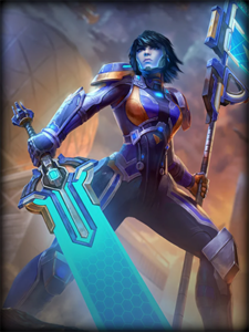 Smite Bellona skins - Zathong