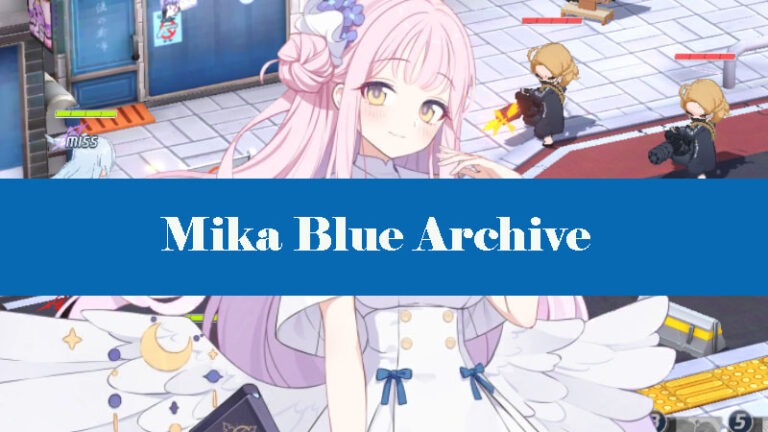 Mika Blue Archive Build Guides: Tier, Skill Priority, Equipment & Team ...