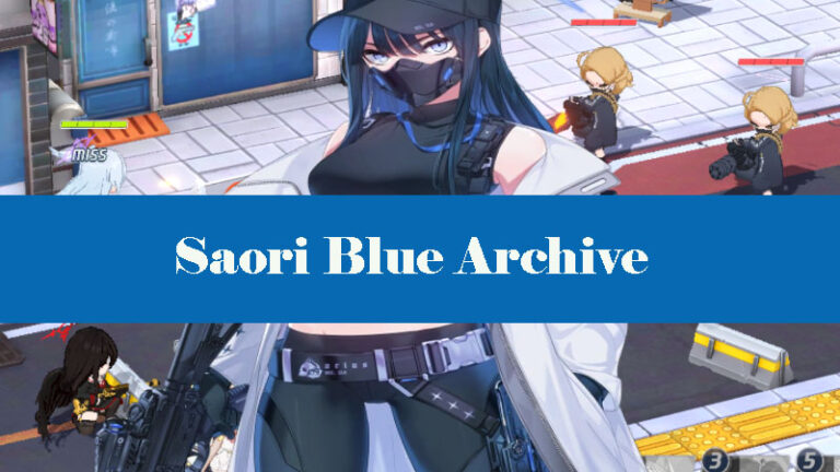 Saori Blue Archive Build Guides: Tier, Skill Priority, Equipment & Team ...