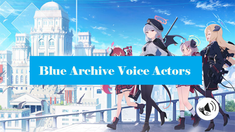 Blue Archive Voice Actors: Japanes - Zathong
