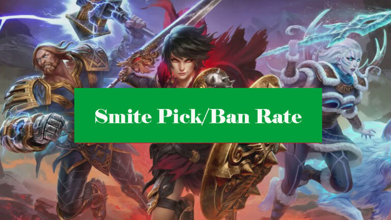 Smite Pick/Ban Rate For All Gods - Zathong