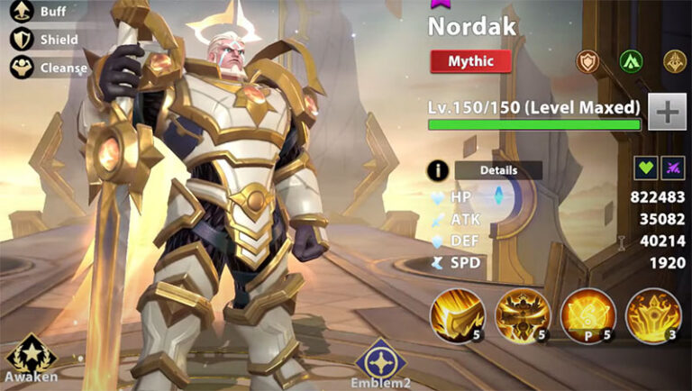 Infinite Magicraid Nordak Build: Emblem, Equipment, Artifacts & Team ...