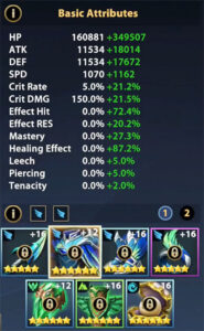 Infinite Magicraid Build: Emblem, Equipment, Artifacts, Activate - Zathong