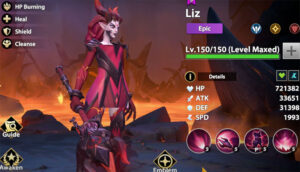 Infinite Magicraid Liz Build: Emblem, Equipment, Artifacts & Team - Zathong